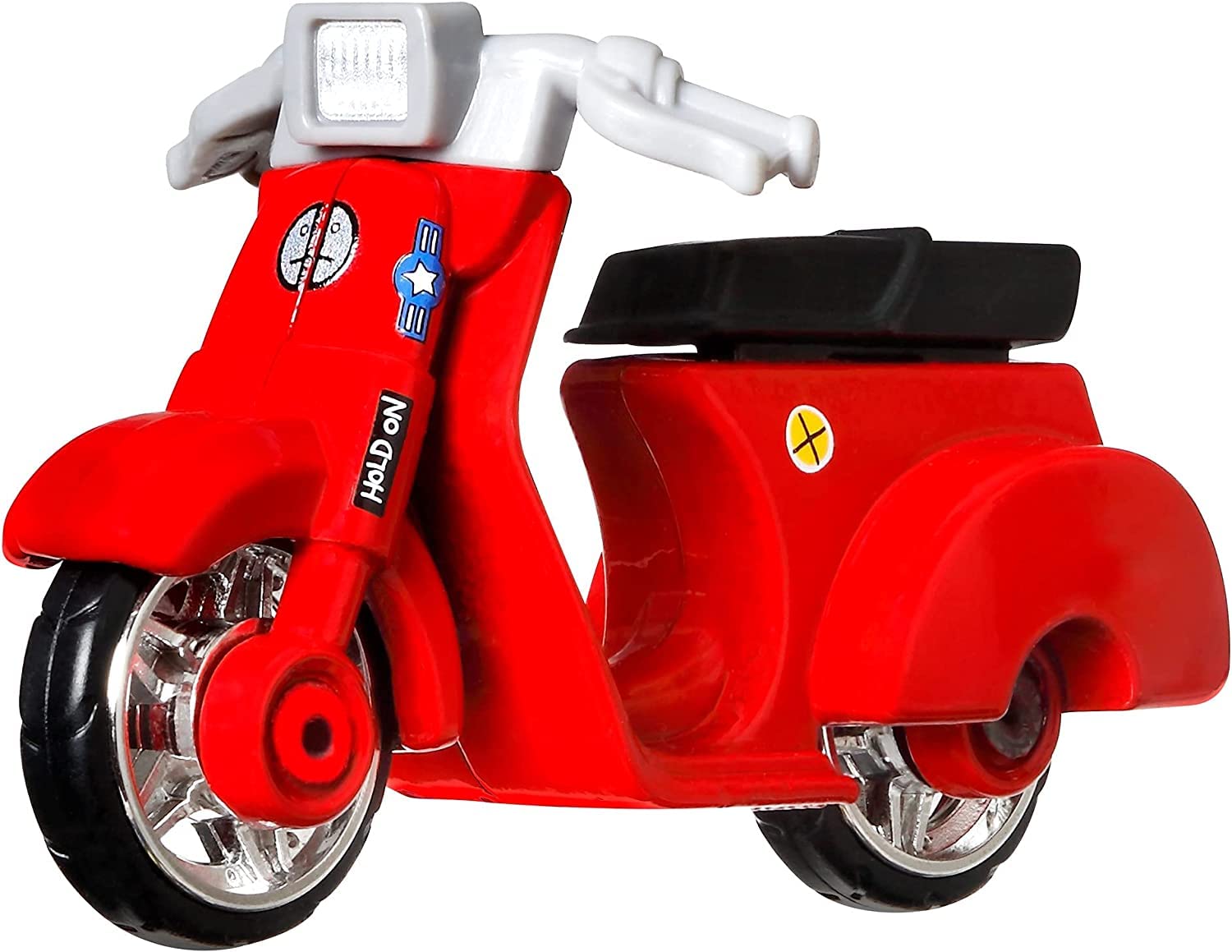 Hot Wheels Deadpool Scooter 1:64 Scale Vehicle from Blockbuster Movies, TV, & Video Games, Iconic Replicas for Play or Display, Gift for Collectors
