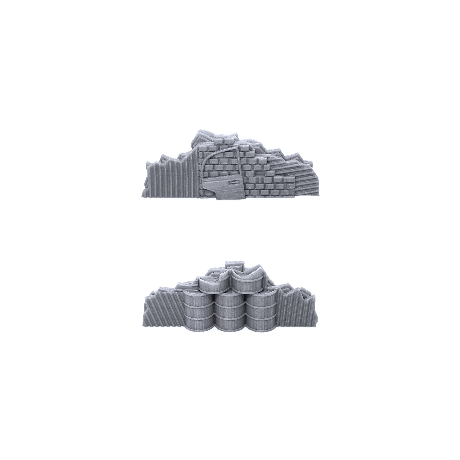 EnderToys Shanty Obstacles by Terrain4Print, 3D Printed Tabletop RPG Scenery and Wargame Terrain for 28mm Miniatures