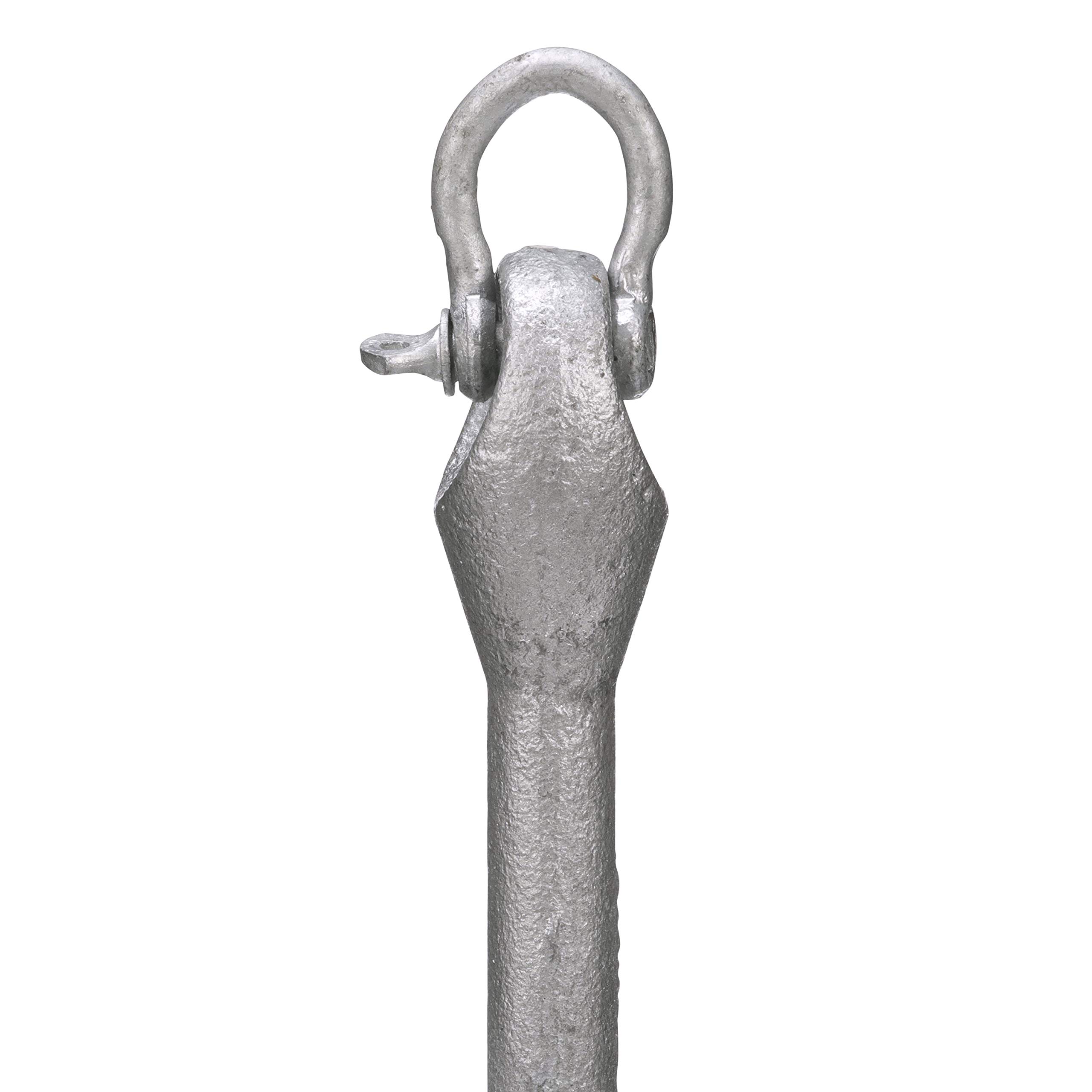Attwood 11964-1 Grapnel Folding Anchor, 3 lb, Silver