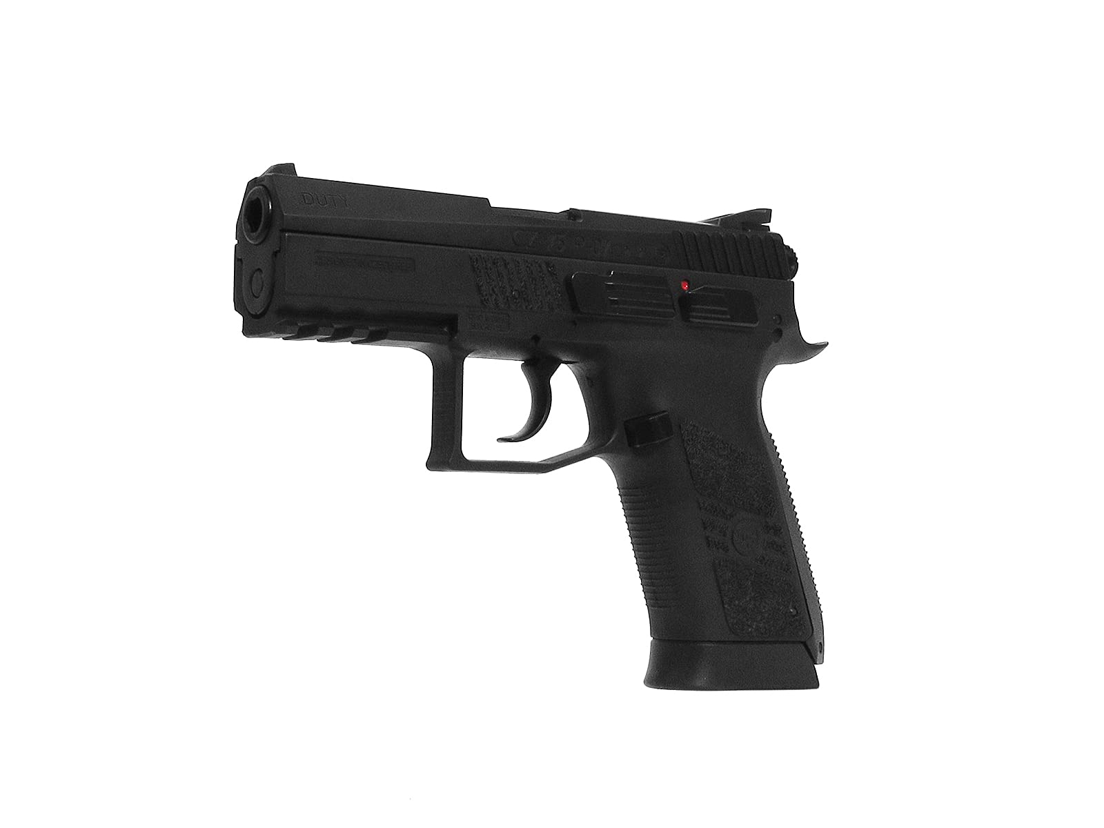 ASG CZ 75 P-07 Duty .177 Caliber Steel BB Gun Pistol, Black, Non-Blowback Air Gun