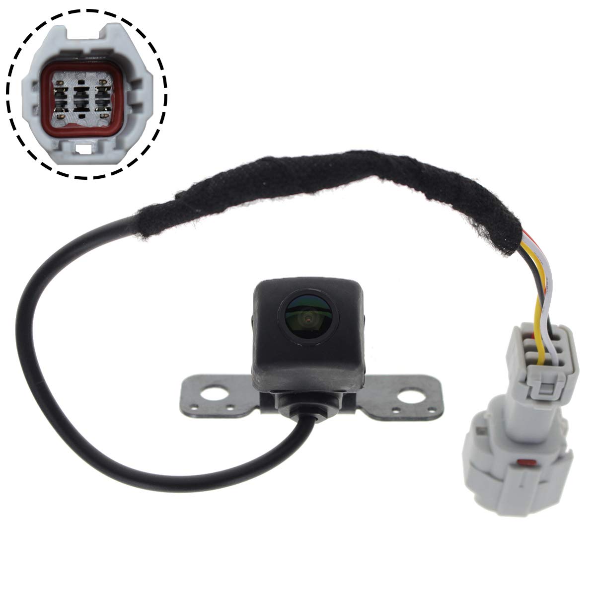 AUTOKAY View Backup Parking Camera Fits for Hyundai Santa Fe 13-16 95760-2W000 95760-2W300