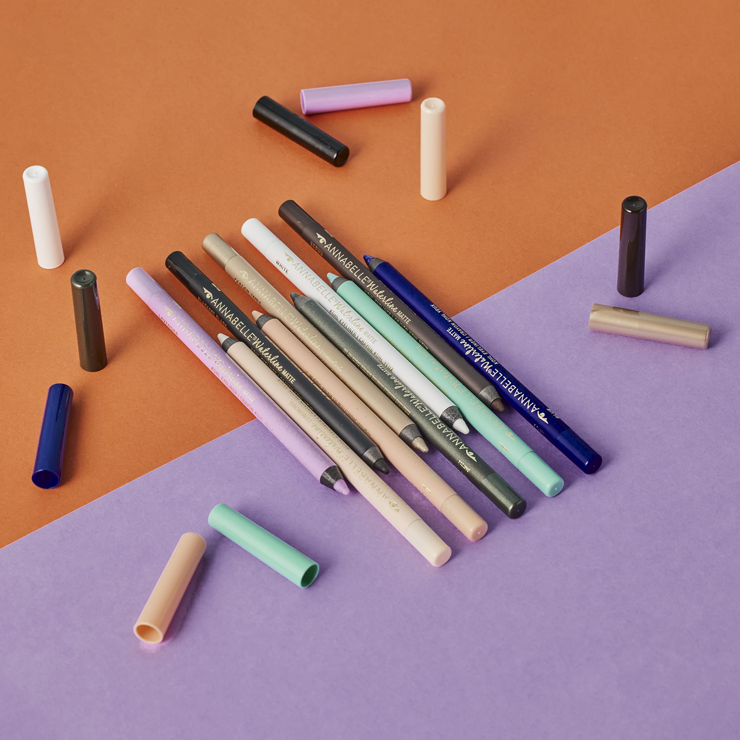 Annabelle Waterline Matte Kohl Eyeliner Pencil, Blackest Black, Intense Colours, Matte Finish, Easy-To-Apply, Long-Lasting 10H, Waterproof, Transfer-proof, Cruelty-Free, 1.2 g