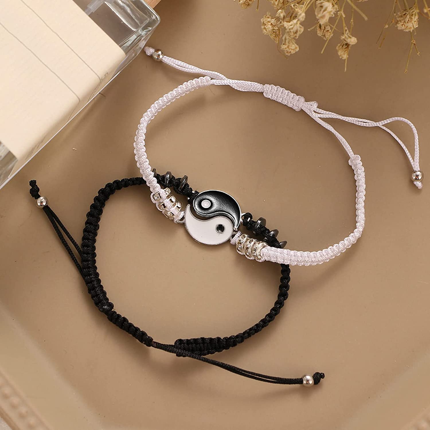 BFF Bracelets For Girlfriend Boyfriend Valentines Gift for 2 Relationship Friendship Anniversary