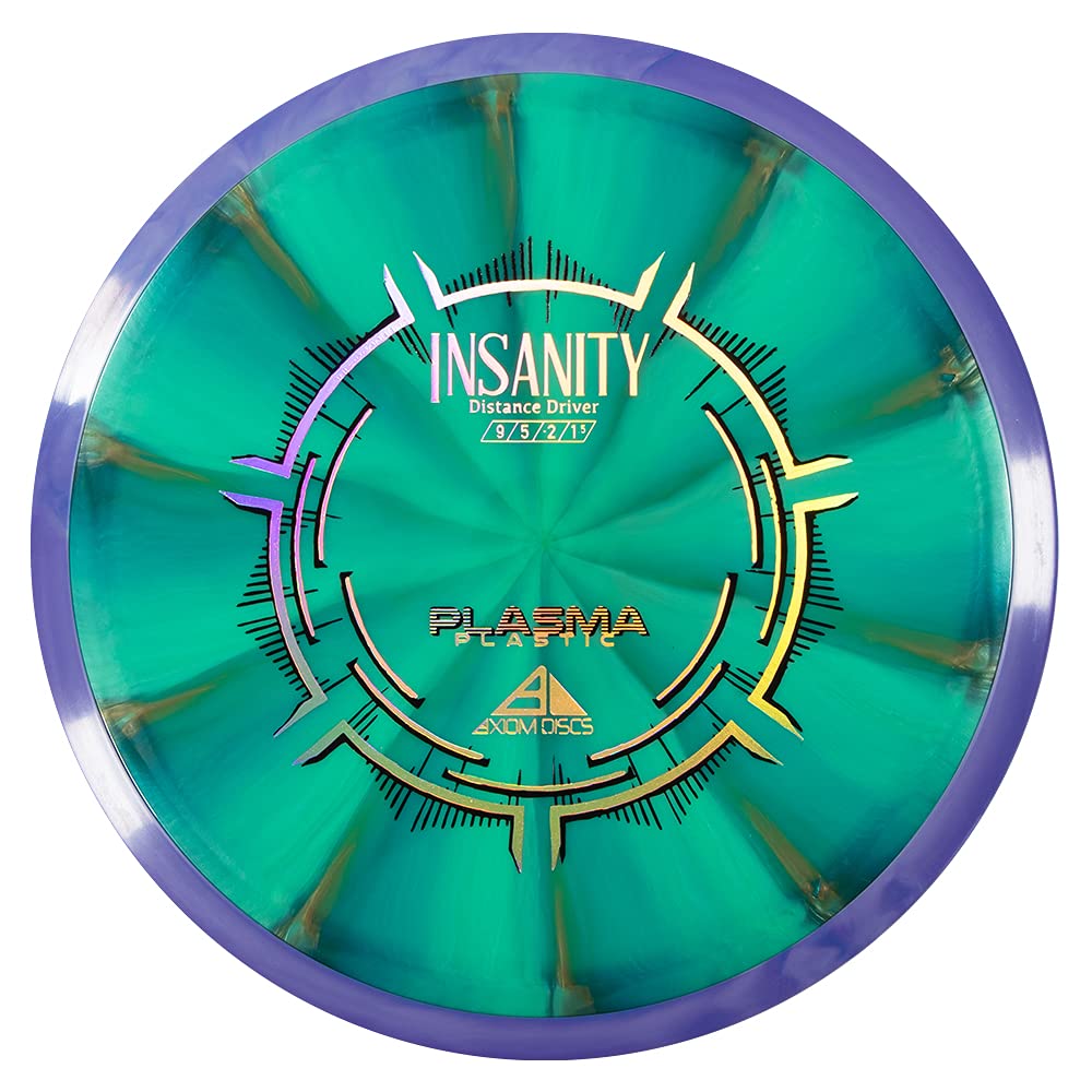 Axiom Disc Sports Plasma Insanity Disc Golf Fairway Driver (160-165g / Colors May Vary)