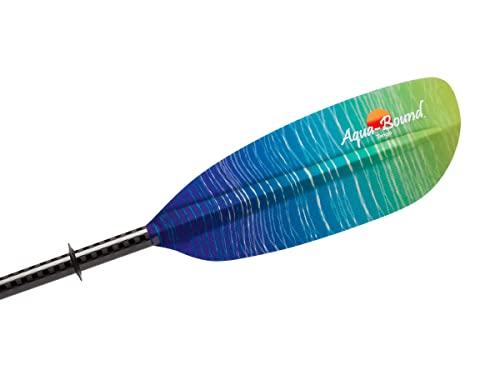 AQUA BOUND Tango Fiberglass Straight Shaft 2-Piece Kayak Paddle
