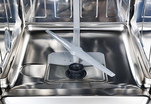 Kenmore 24" Built-In Stainless Steel Tub Dishwasher with EasyFlex 3rd Rack, SmartWash, UltraWash Plus, TurboDry, MoreSpace Adjustable Rack, Energy Star Certified, White