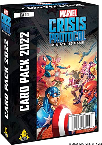 Atomic Mass Games Marvel: Crisis Protocol Card Pack (2022 Edition) - Tabletop Superhero Game for Kids and Adults, Ages 14+, 2 Players, 90 Minute Playtime, Made