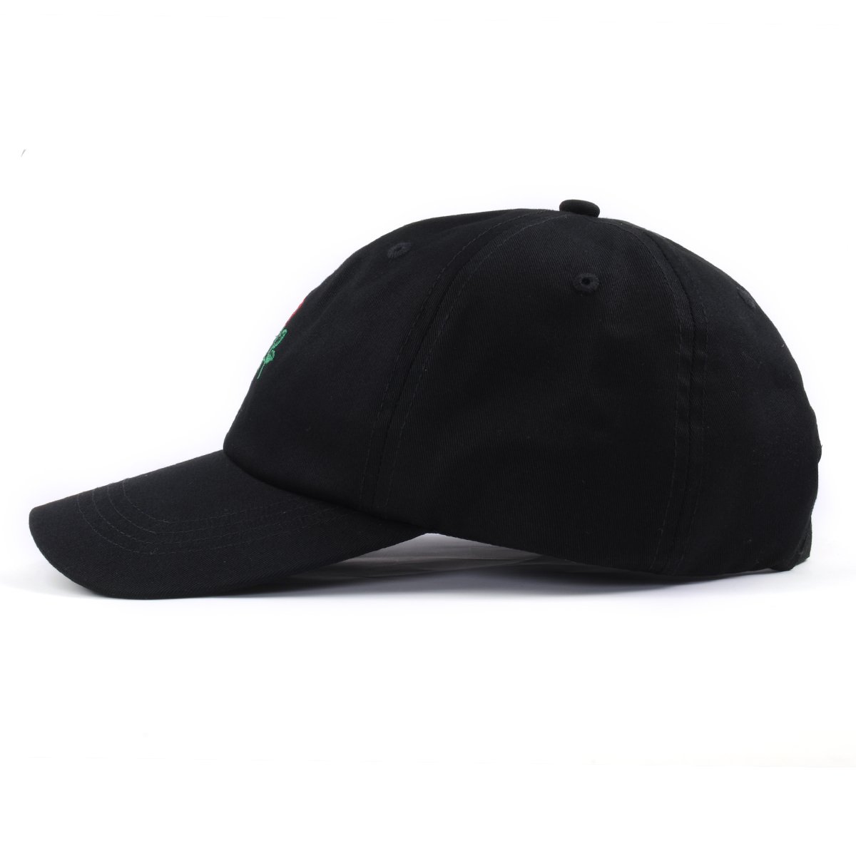 AUNG CROWN Embroidered Dad Hat Unstructured Women Men Baseball Caps (Black)