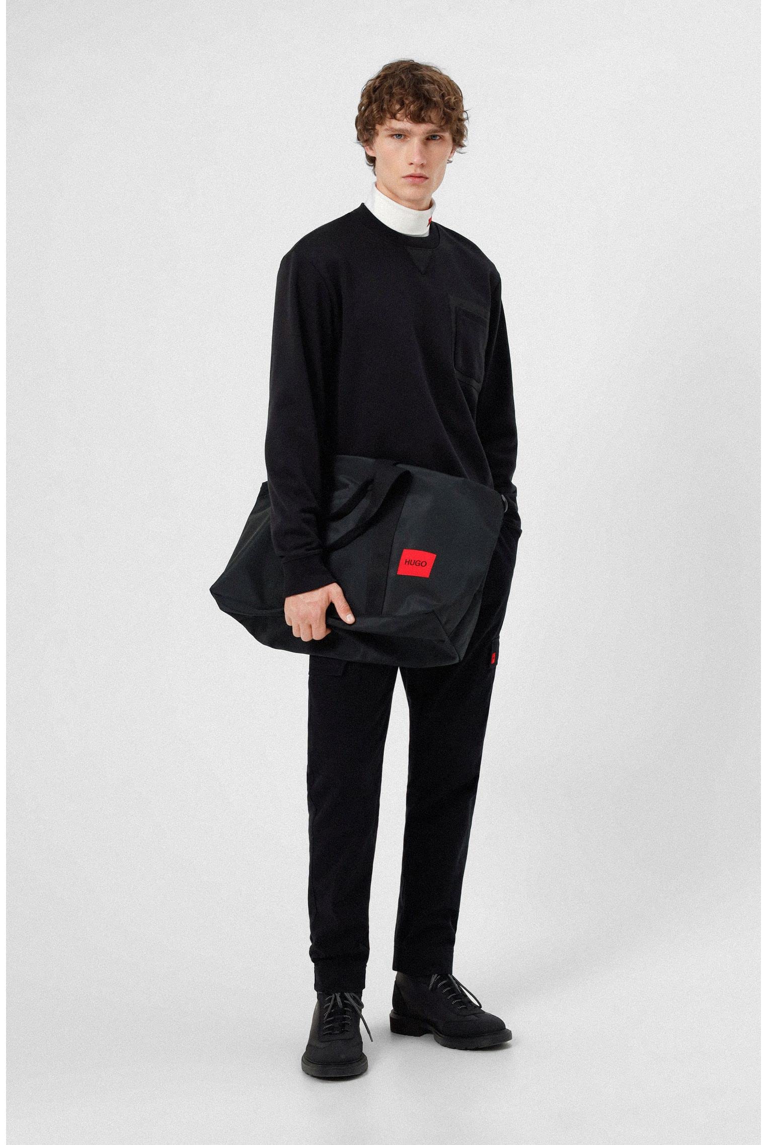 HUGO Men's Modern, Black 1, 50x23x32 cm