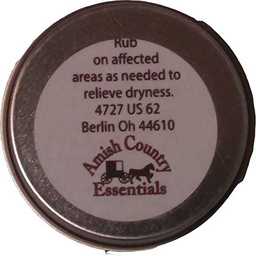 All Natural, Handmade, Shea Butter Travel Tin by Amish Country Essentials 1oz