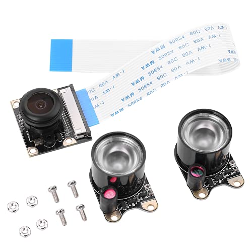 Camera Module for Raspberry Pi, Adjustable Lens Camera Module Compatible with Original Raspberry Pi Camera Module for Widely Usage