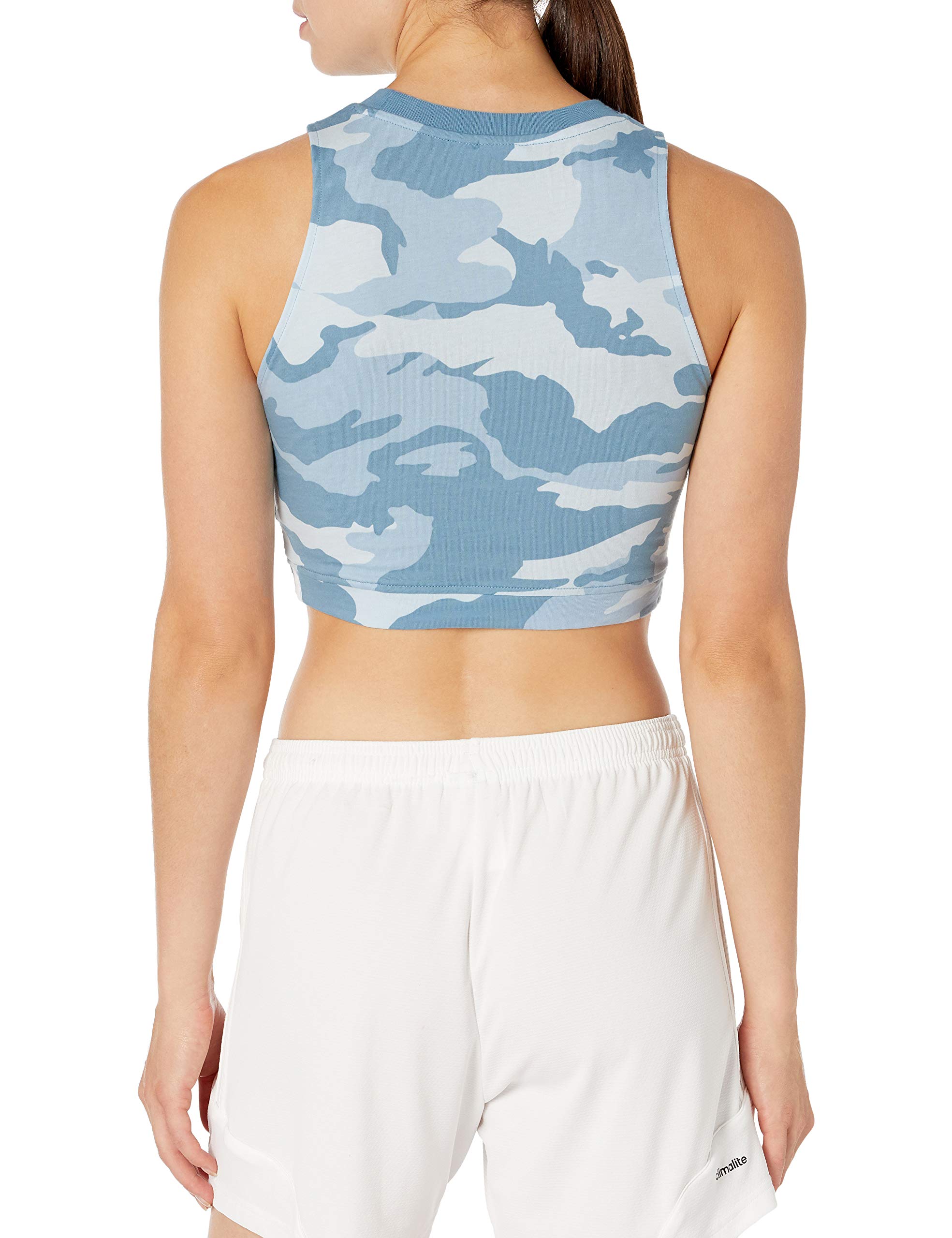 adidas Originals womens Tank Top Black/White Medium