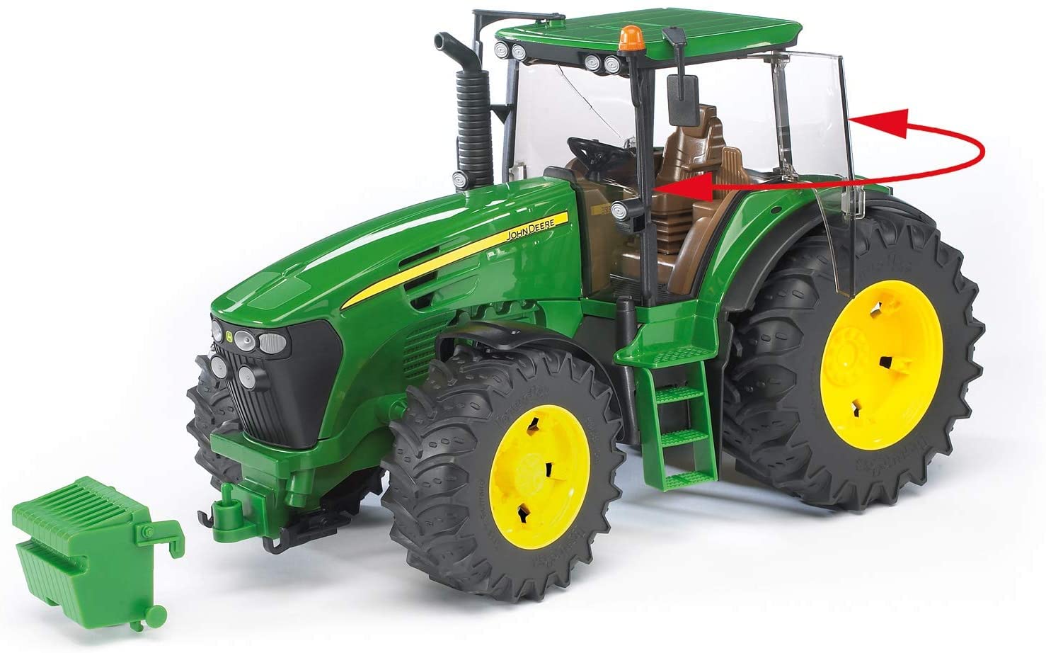 Bruder John Deere 7930 1:16 Scale Double Wheeled Tractor, Ages 4+