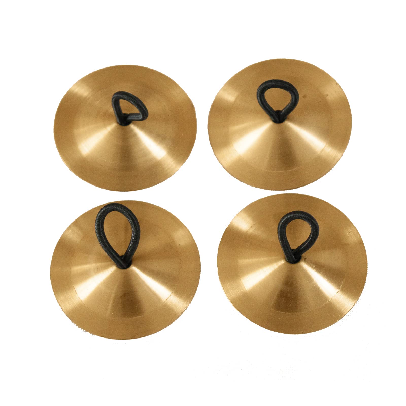 Arborea Finger Cymbals Belly Dancing Brass Finger Cymbals Musical Instrument zills for Ball Party
