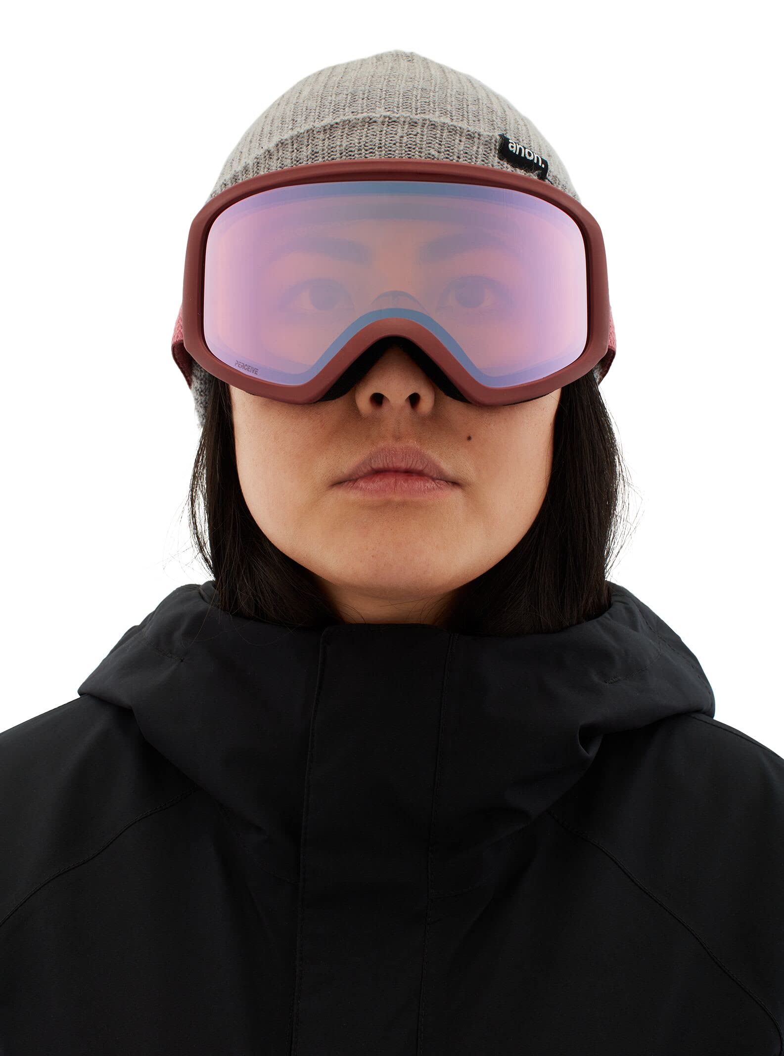 Anon Insight Goggles + Bonus Lens, Frame: Jade, Lens: Perceive Sunny Bronze (17% / S3), Spare Lens: Amber (55% / S1)