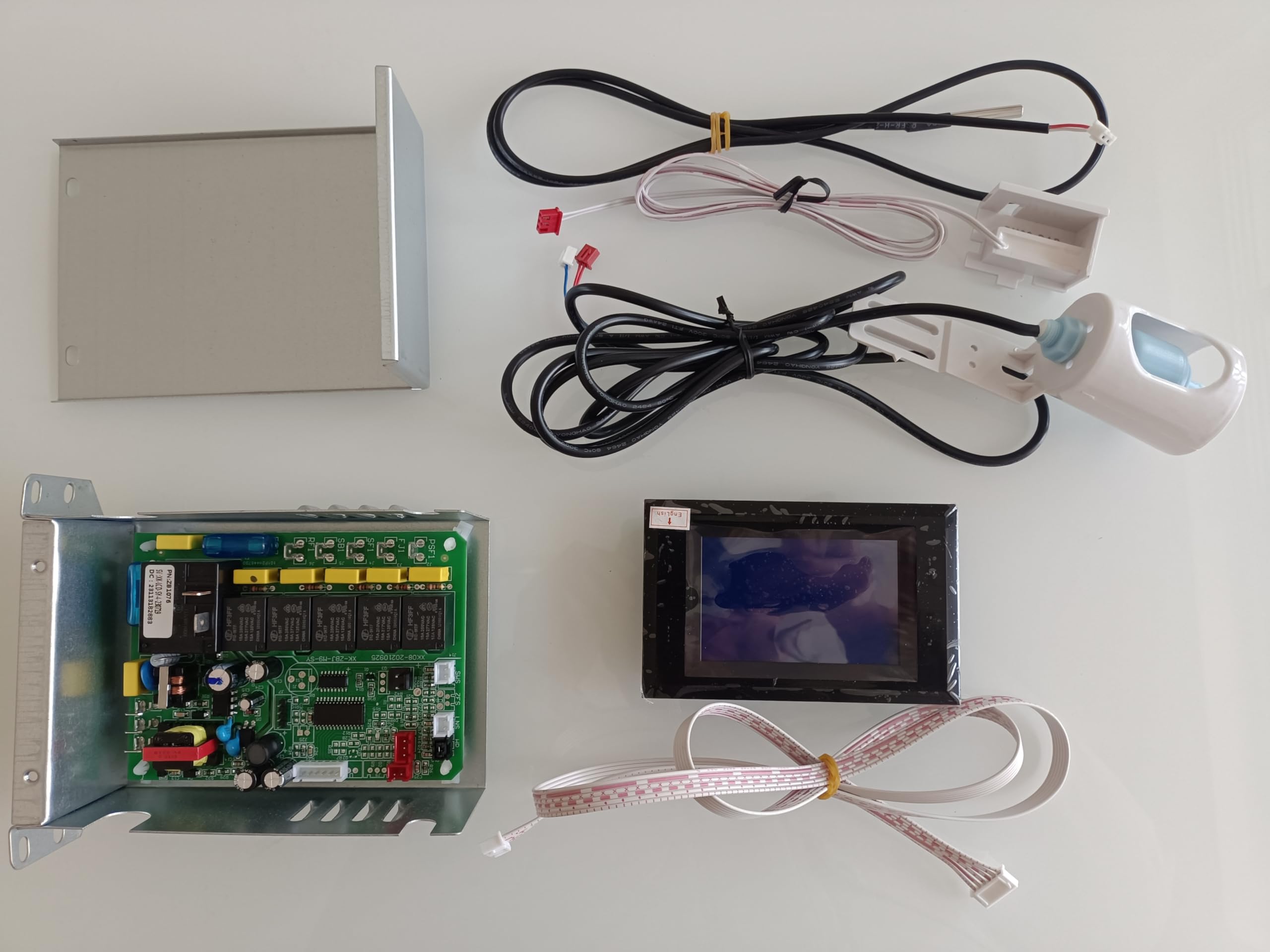 Business Cube ice Maker Controller kit Industrial ice Machine Control Card kit Commercial ice for Vevor,Cotlin, Cooski, Chinese Brand ice Machines,with 6 Parts in Total