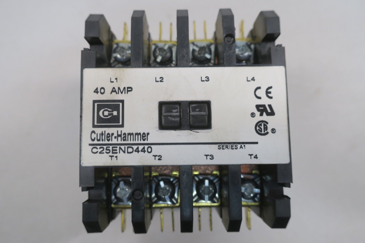 EATON C25END440A Cutler Hammer CONTACTOR 40A 120V-AC D582909