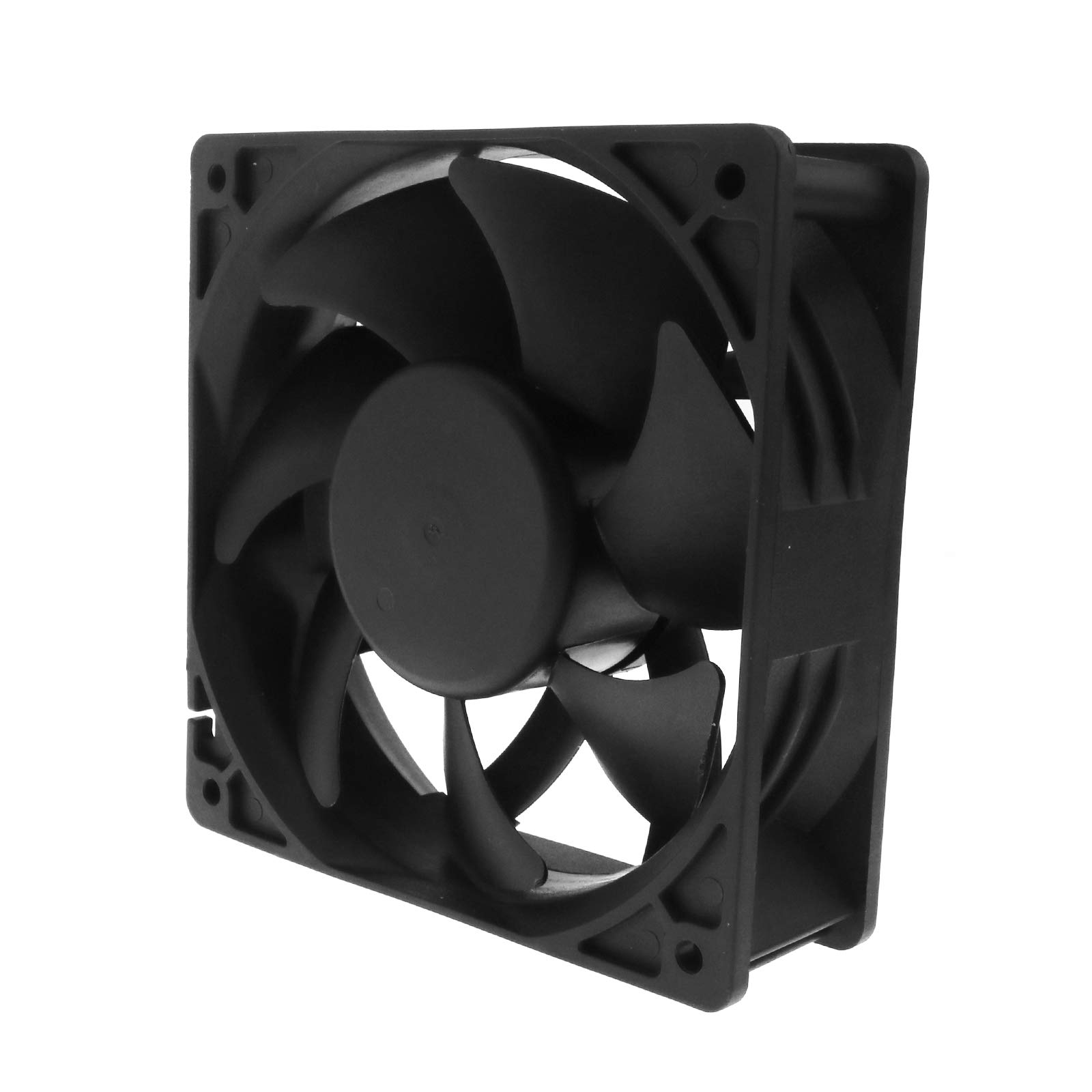 Micro Trader Black Cooling Fan DC 2Pin Bearing Ball 12V 0.8A 120x120x38mm with CE for PC