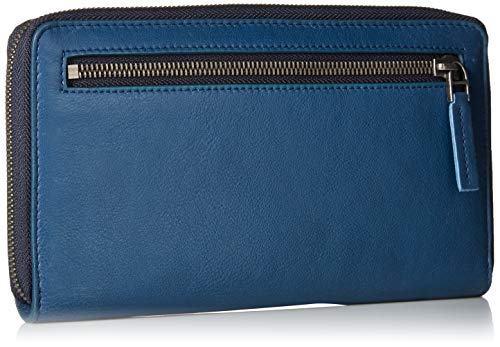 ECCO Casper Travel Wallet, Retro Blue