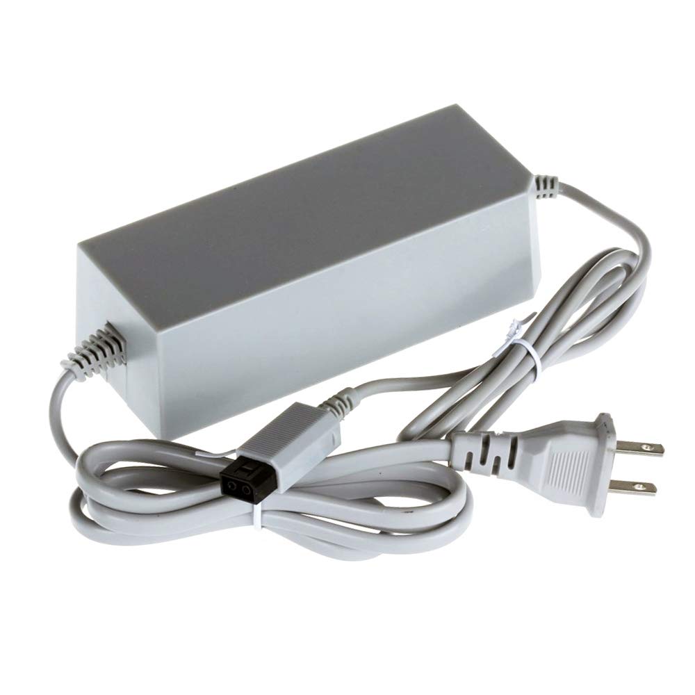 AreMe AC Power Supply Adapter and AV Cable for Wii Console