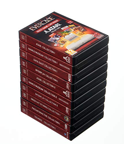 Evercade Premium Pack [EU] Includes 3 Cartridges: Atari Volume 1, Namco Museum Volume 1, and Interplay Volume 1