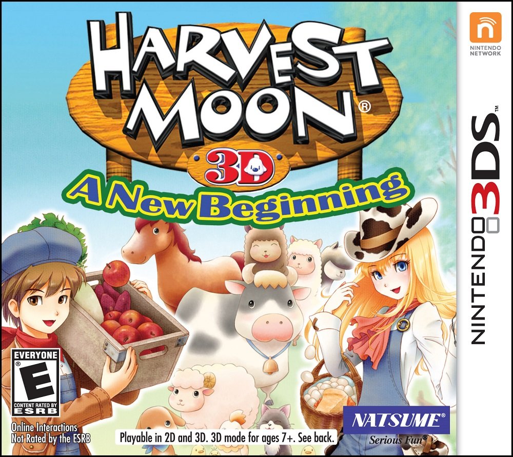 Harvest Moon® a New Beginning 3DS with BONUS Plush Duck