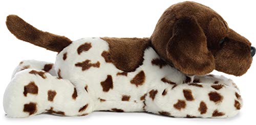 Aurora® Adorable Flopsie™ Gio German Shorthair™ Stuffed Animal - Playful Ease - Timeless Companions - Brown 12 Inches