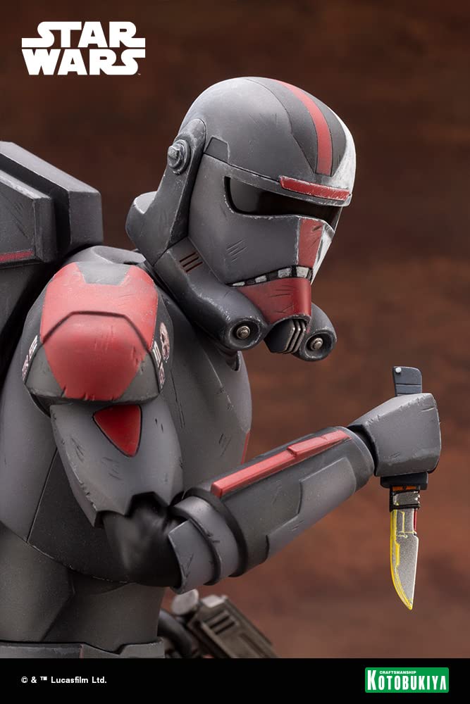 Kotobukiya Star Wars: The Bad Batch: Hunter ARTFX Statue, Multicolor
