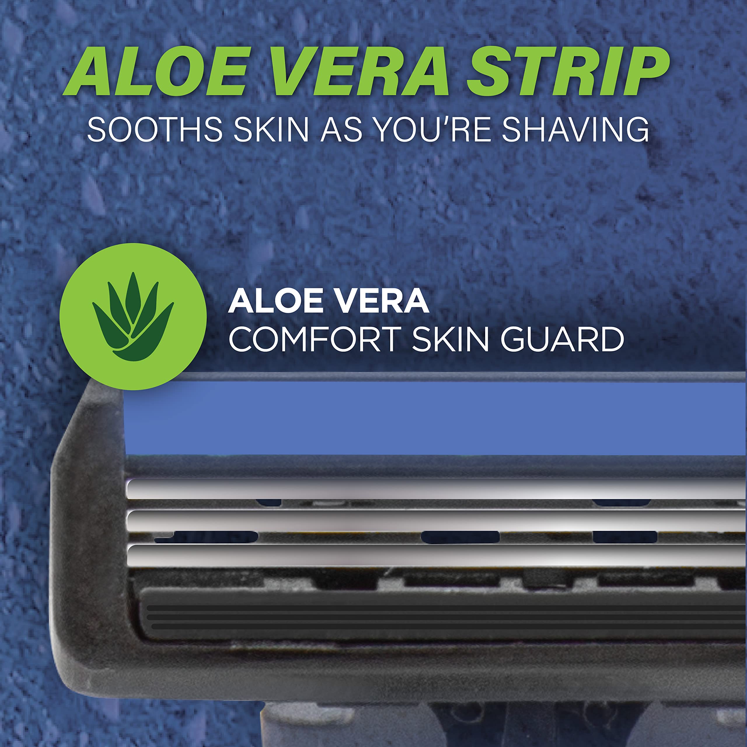 BROOKSTONE, 8 Pack Disposable Razors for Men or Women, Triple Stainless Steel Blade for Maximum Precision, Aloe Vera Strip Sooths Skin While Shaving, Pivoting Moving Head