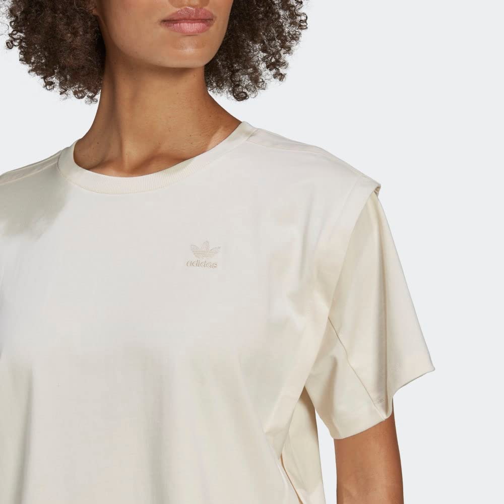 adidas Originals Women's Adicolor Clean Classics Tee, Non-Dyed, X-Large