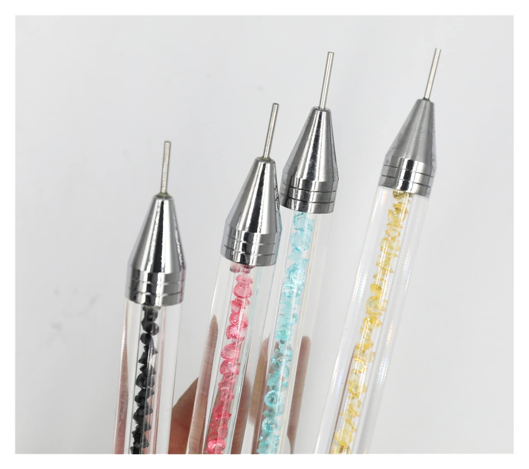 HANRUO DIY Diamond Painting Pen Tool Accessories Rhinestones Pictures Double Head Diamond Embroidery Point Drill Pen Gift (Color : Style J)
