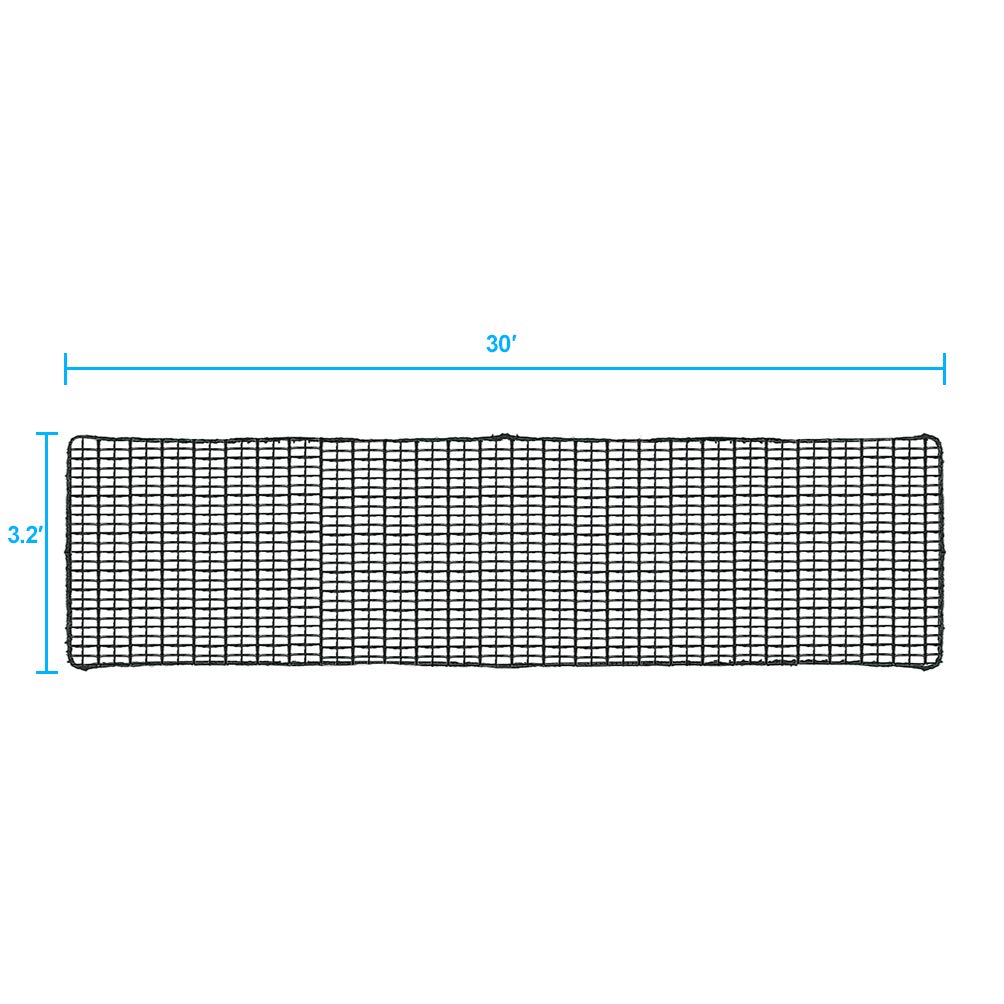 Aoneky 30 ft Safety Net - Kids Driveway Guard Net - Driveway Barrier Netting