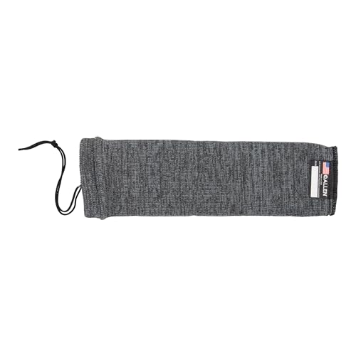 Allen Company Ruger Silicone Treated Knit Handgun Sock, Gray, 14" (27133)