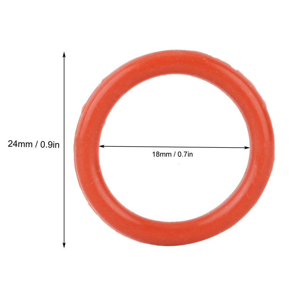 Aramox Tube Damper, 20pcs Tube Damper Silicone Rings Fit for 12AX7 12AU7 12AT7 12BH7 EL84