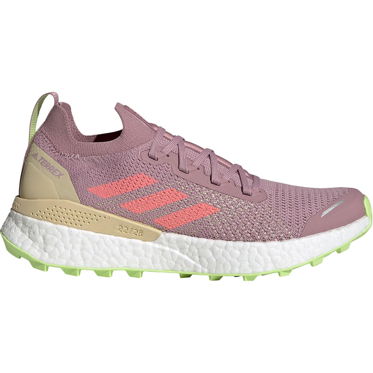 adidas Two Ultra Primeblue Trail Running Shoes Women's, Purple, Size 7.5
