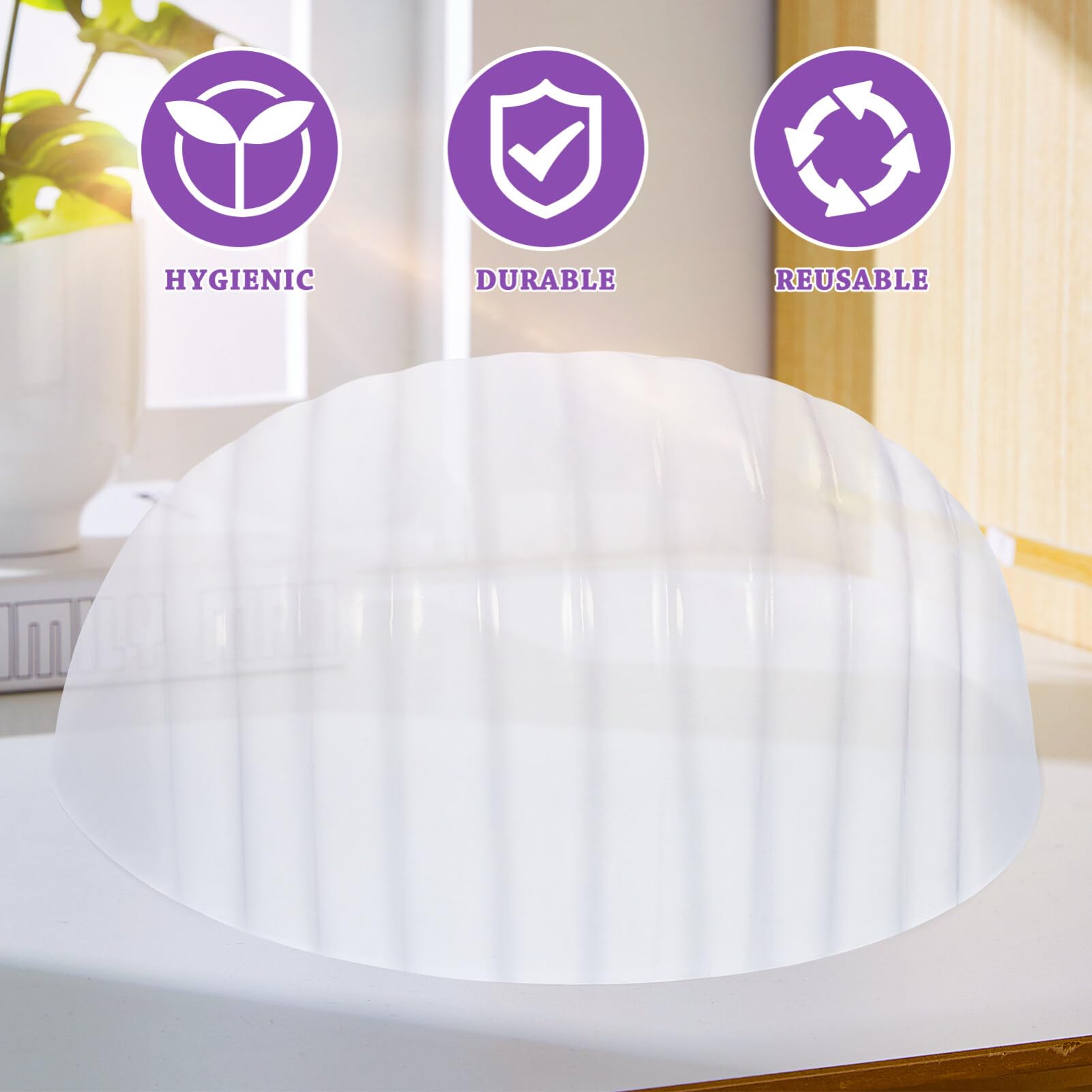 DEARMAMY Hat Insert Caps Liners:25pcs Support Baseball Hat Shaper Storage Inserts Plastic Hat Inner