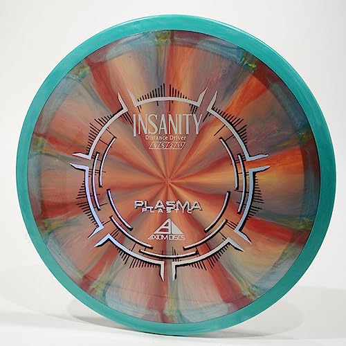 Axiom Insanity (Plasma) Driver Golf Disc, Pick Your Disc 169g Purple w/Swirly Gray Rim