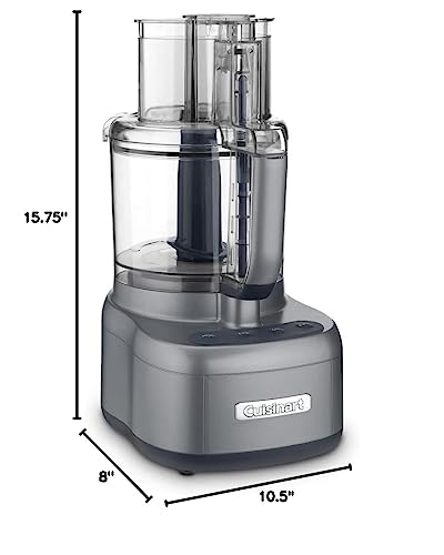 Cuisinart FP-11GMP1 Elemental 11 Cup Food Processor, Gunmetal