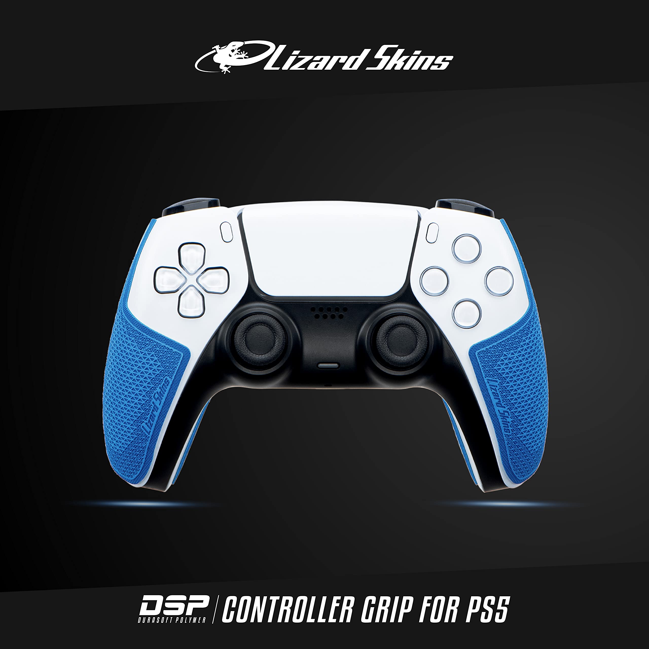 Lizard Skins PS5 Controller Grip β 0.5mm DSP PlayStation 5 Grip - Easy to Install PRE Cut Pieces - 10 Colors (Emerald Green)