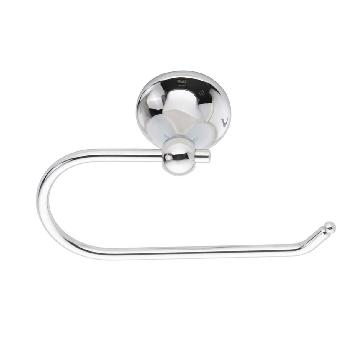 Amazon Basics AB-BR808-SN Modern Euro Toilet Paper Holder, Satin Nickel