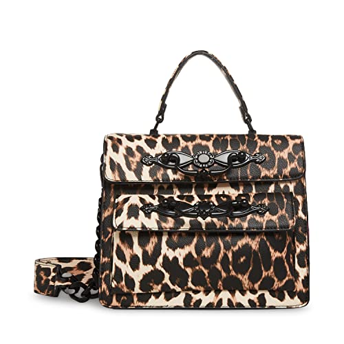 Betsey Johnson Best Chest Satchel, Leopard