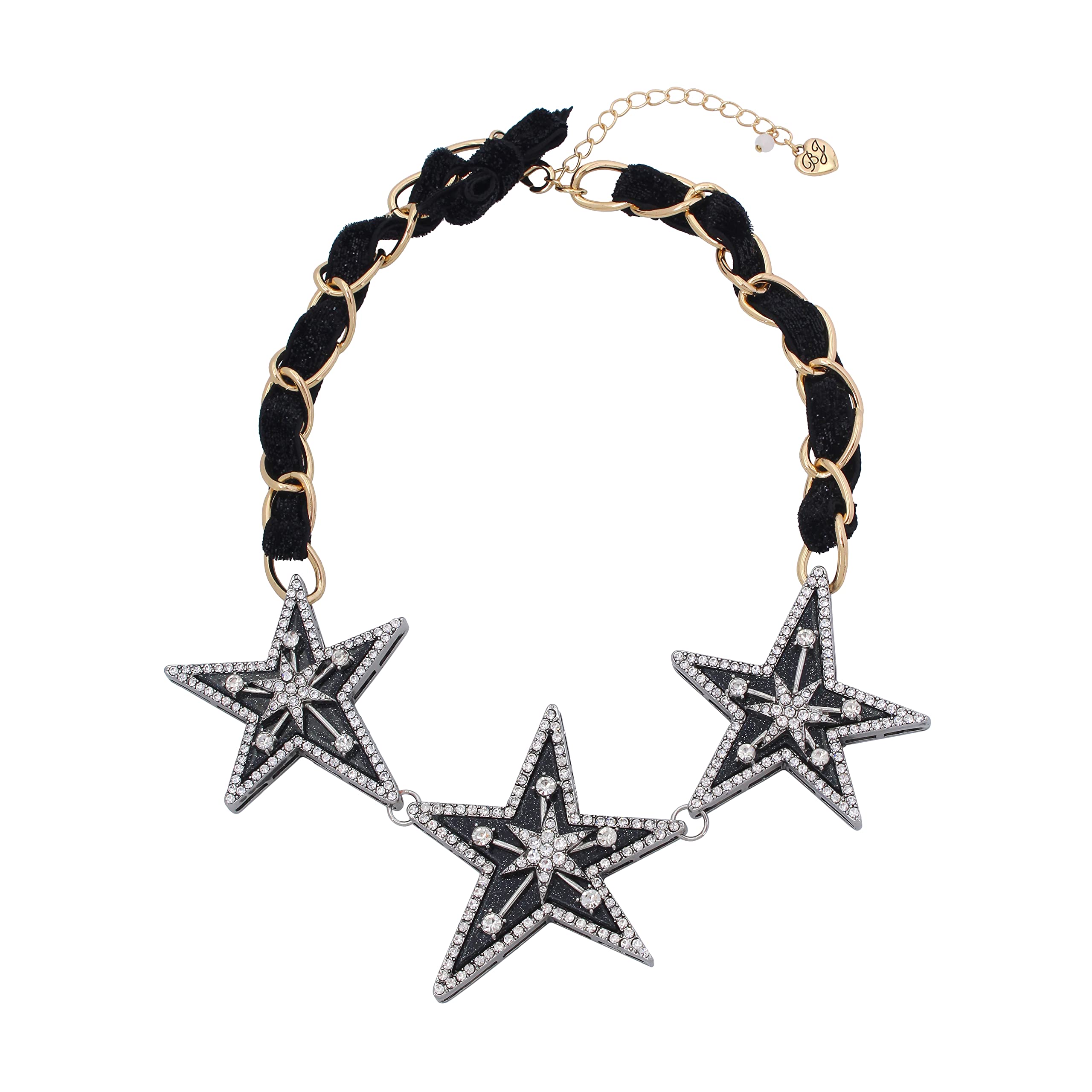 Betsey Johnson Starry Bib Necklace