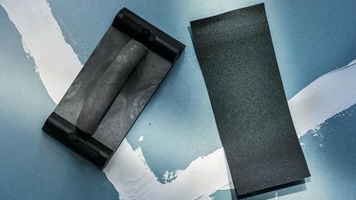 Bosch Professional 2608607789 Sandpaper1 Rolle B.f.Stone WP 115 mm x 5m, Grainage, Black