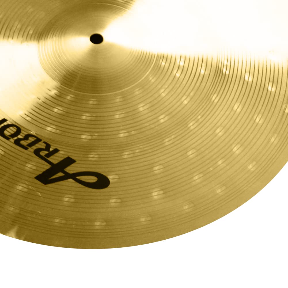 Arborea 13" Hi Hat Cymbals Pair FHC Traditional Finish Pure Brass Cymbals for Drums