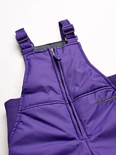 Arctix Infant/Toddler Chest High Snow Bib Overalls, Purple, 4T