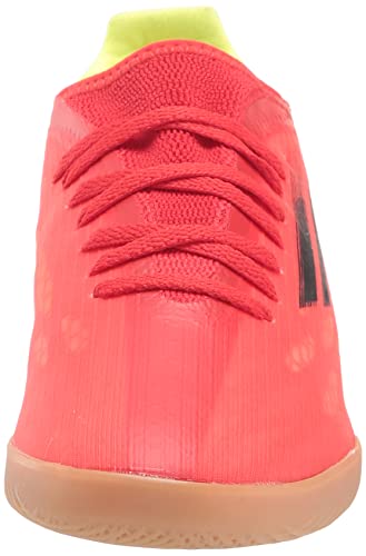adidas Unisex X Speedflow.3 Indoor Soccer Shoe, Red/Black/Solar Red, 9.5 US Men