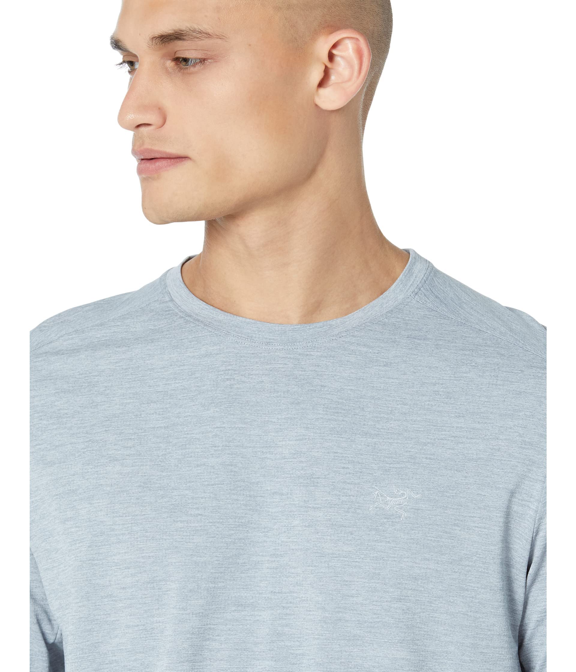 Arc'teryx Cormac Crew Neck Shirt LS Men's | Performance Tee for High Output in Hot Weather | Lucent, X-Large
