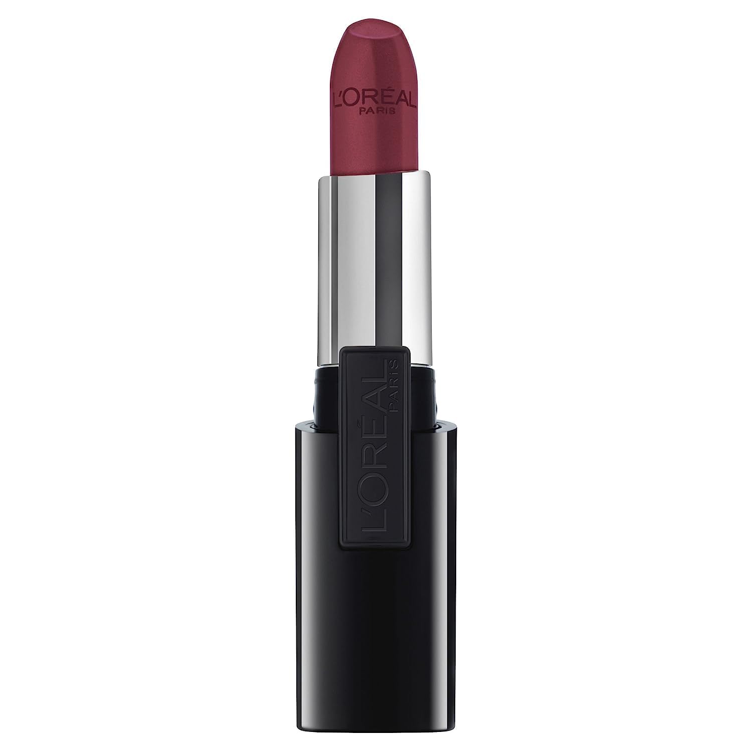 L'Oréal Paris Infallible Le Rouge Lipstick, Persistent Plum, 0.09 oz.