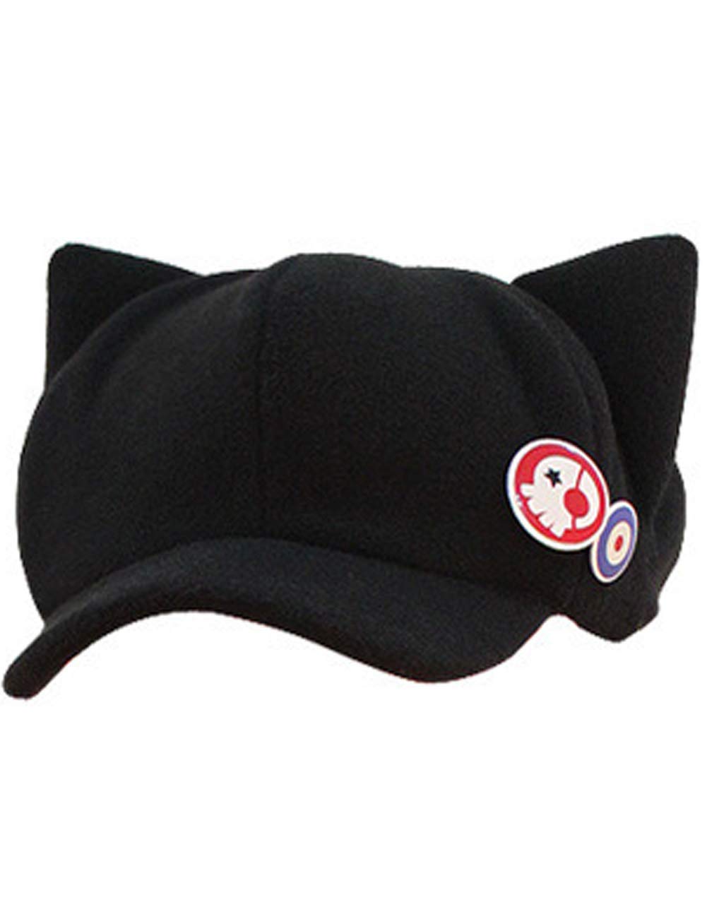 Ainiel Cat Ears Hat Anime Hat Sunshine hat womens Cute Kawaii Baseball Cap Mesh Gauze Cap Black