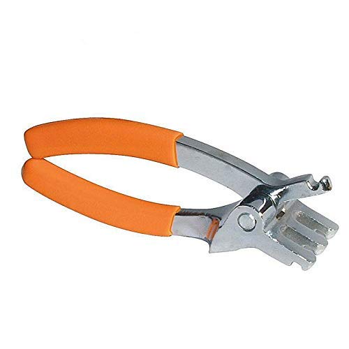 Archery D Loop Pliers D Rope String Nonslip Grip Compound Bow Tool(Orange)